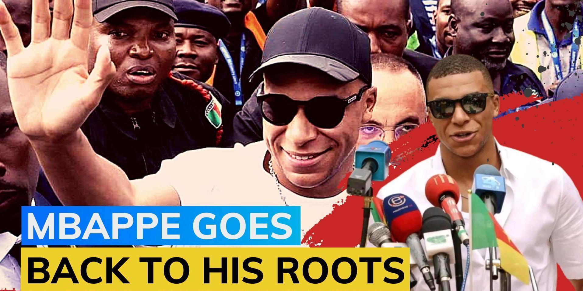 WATCH! Kylian Mbappe: French footballer visits motherland village in ...