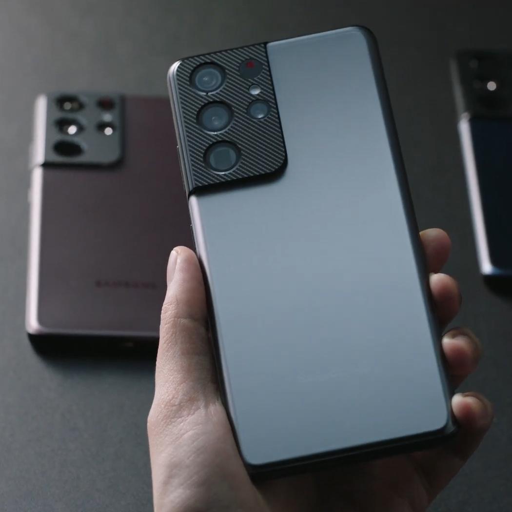 First Hands-on with the Galaxy S21 Ultra - Design | Editorji