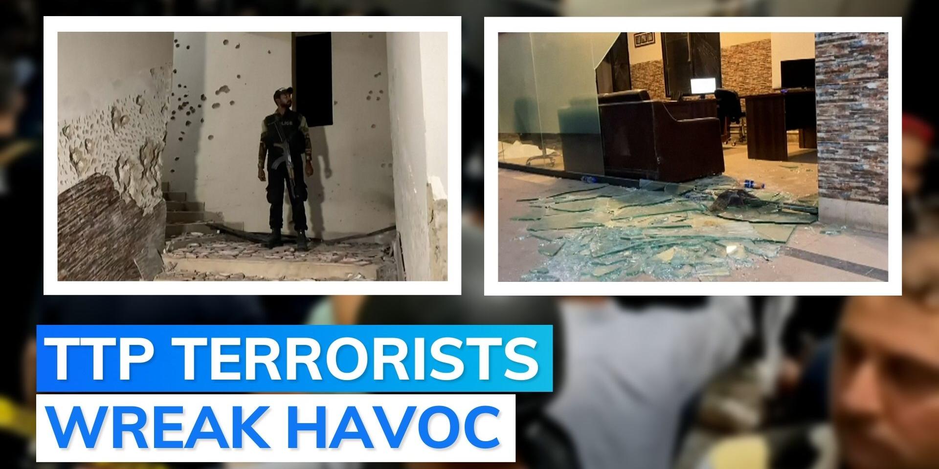 5 TTP terrorists killed in attack on Karachi police chief‘s office ...