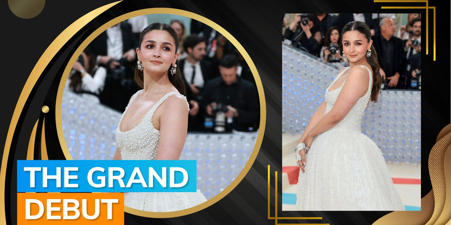 Met Gala 2023: Alia Bhatt makes her debut in a white gown; Shaheen shares pics of her ‘angel ...