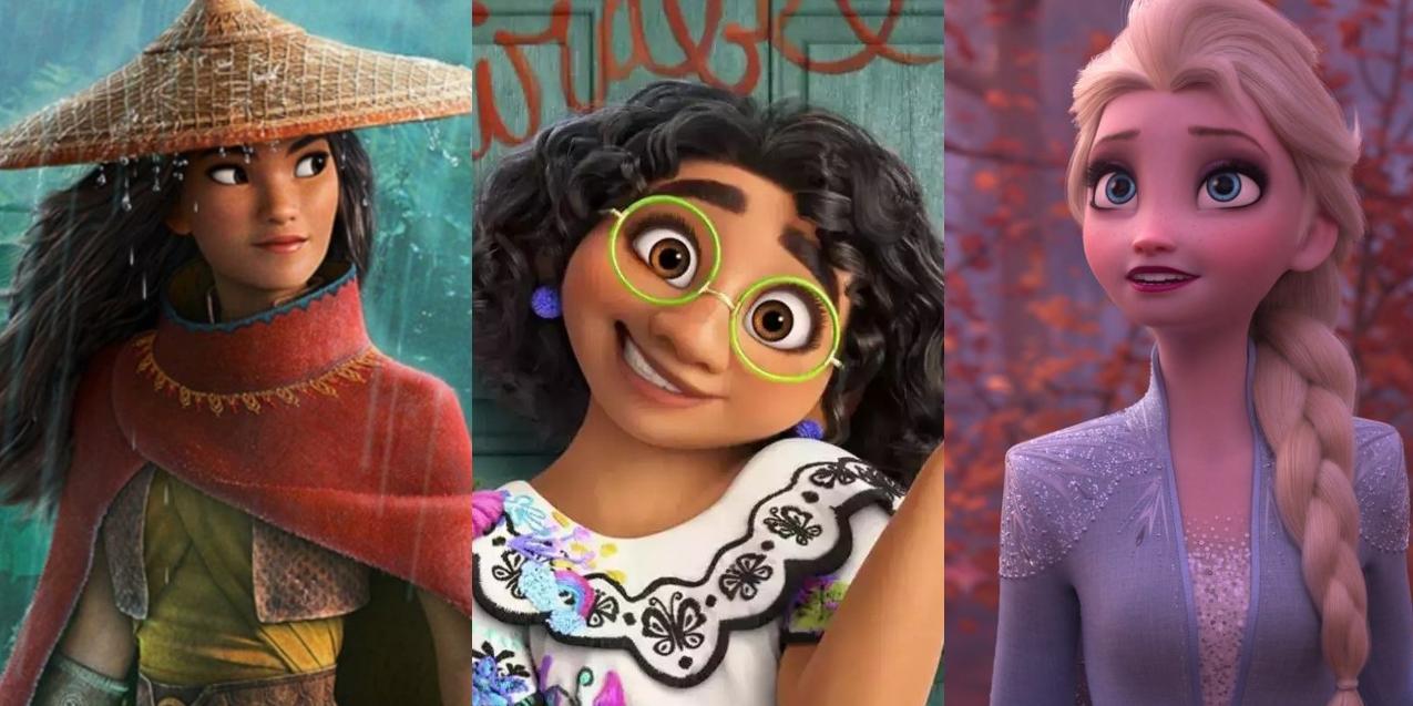 From Turning Red to Frozen, these Disney princess show you the spirit ...