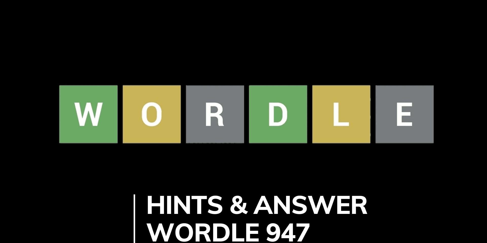 Wordle 947 Hints and answer for January 22, 2024: Enhancing cognitive ...