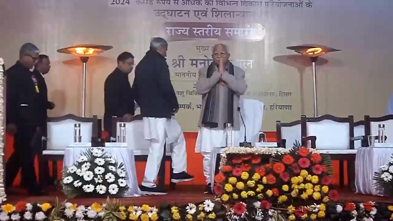 Khattar urges people to save water, inaugurates 60 Amrit Sarovars in ...