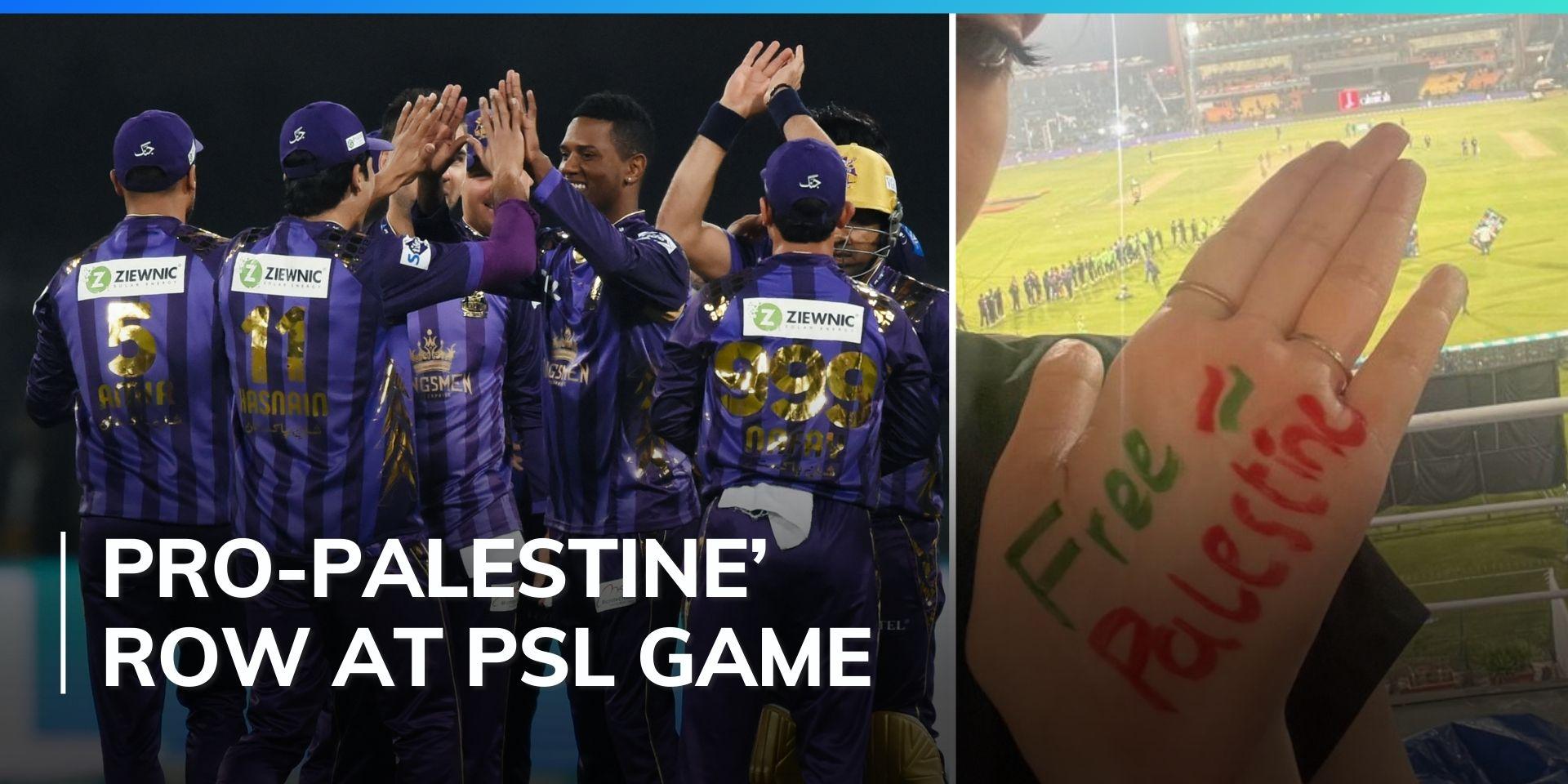 PSL cracks down on pro-Palestine flags despite Pakistan‘s global ...