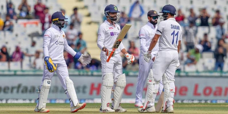 IND vs SL 1st Test: India piled up in excess of 500 runs after 42 ...