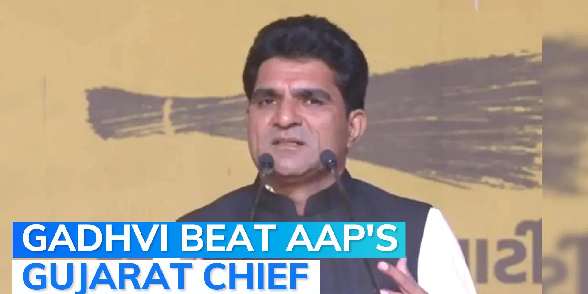 Former journalist Isudan Gadhvi declared AAP‘s CM face for Gujarat ...