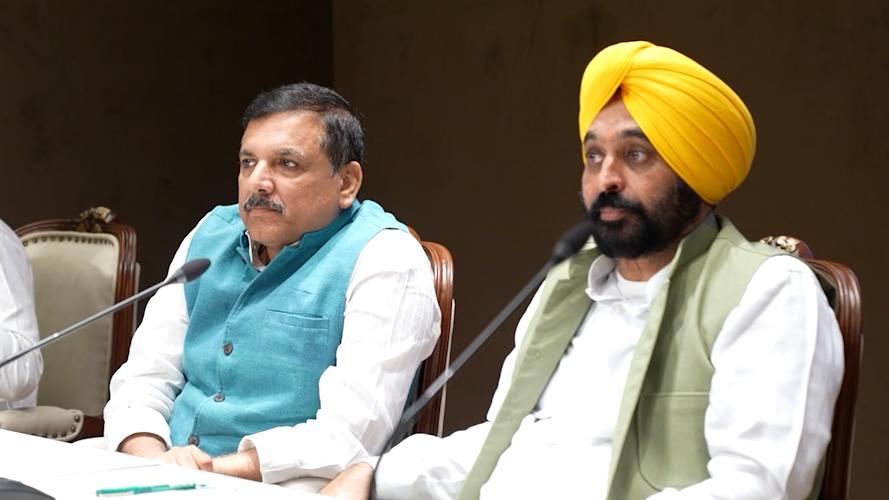 Punjab CM Mann, AAP MP Sanjay Singh to meet Kejriwal in Delhi‘s Tihar Jail on Apr 10 | Editorji