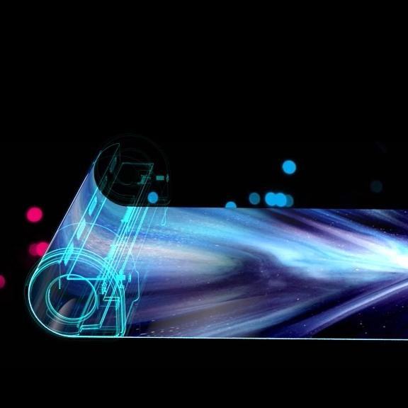 TCL teases 17-inch printed roll-up OLED display concept at CES 2021 ...