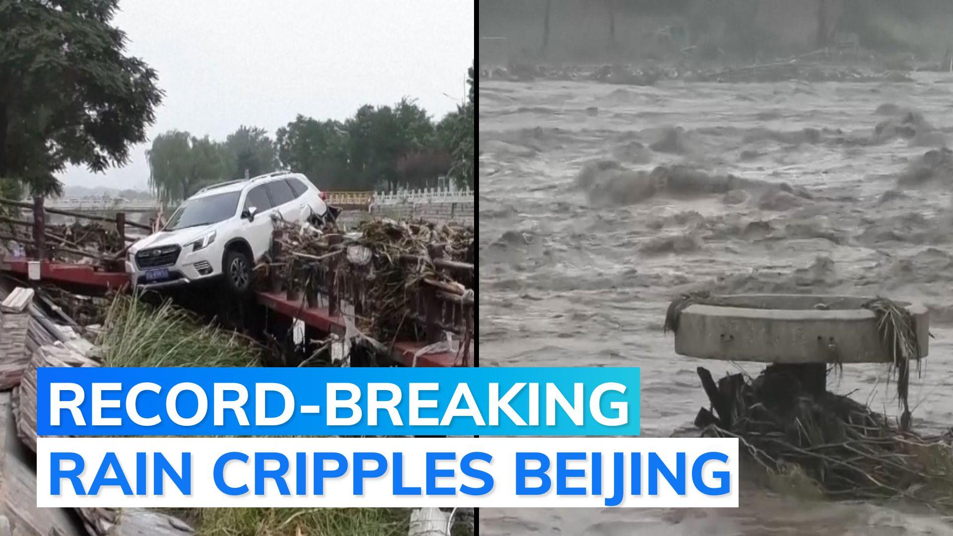 Extreme rainfall in China‘s Beijing kills 20, dozens missing | Editorji