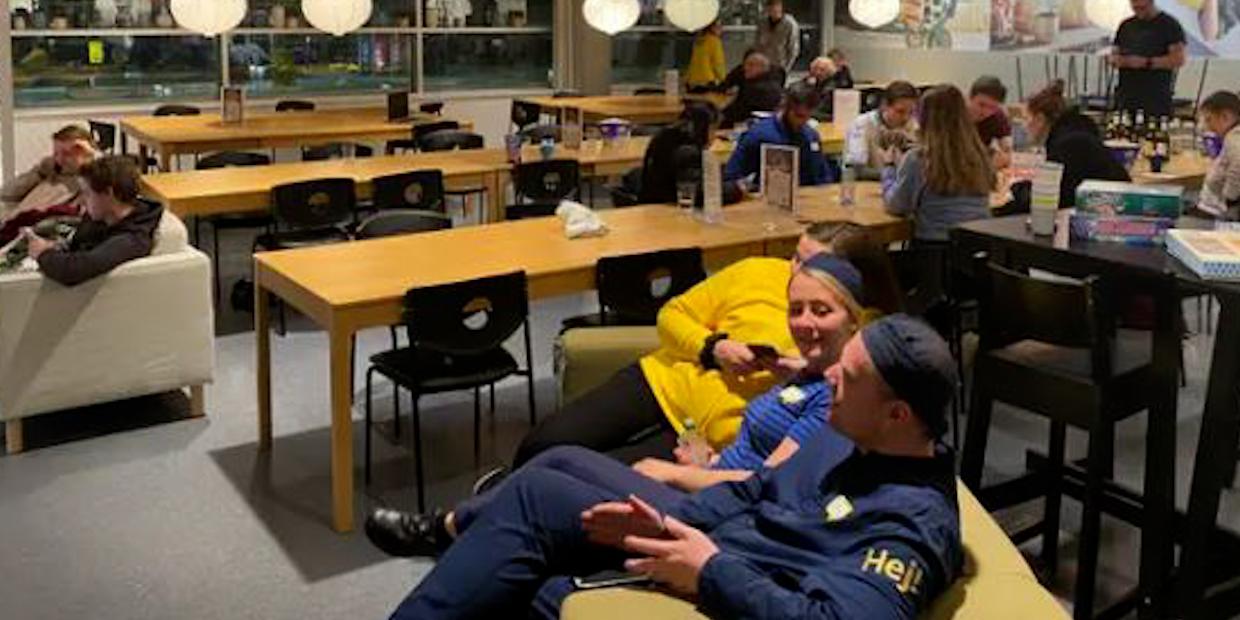 31 people stranded at IKEA store during snow storm, had ‘fun’ overnight ...