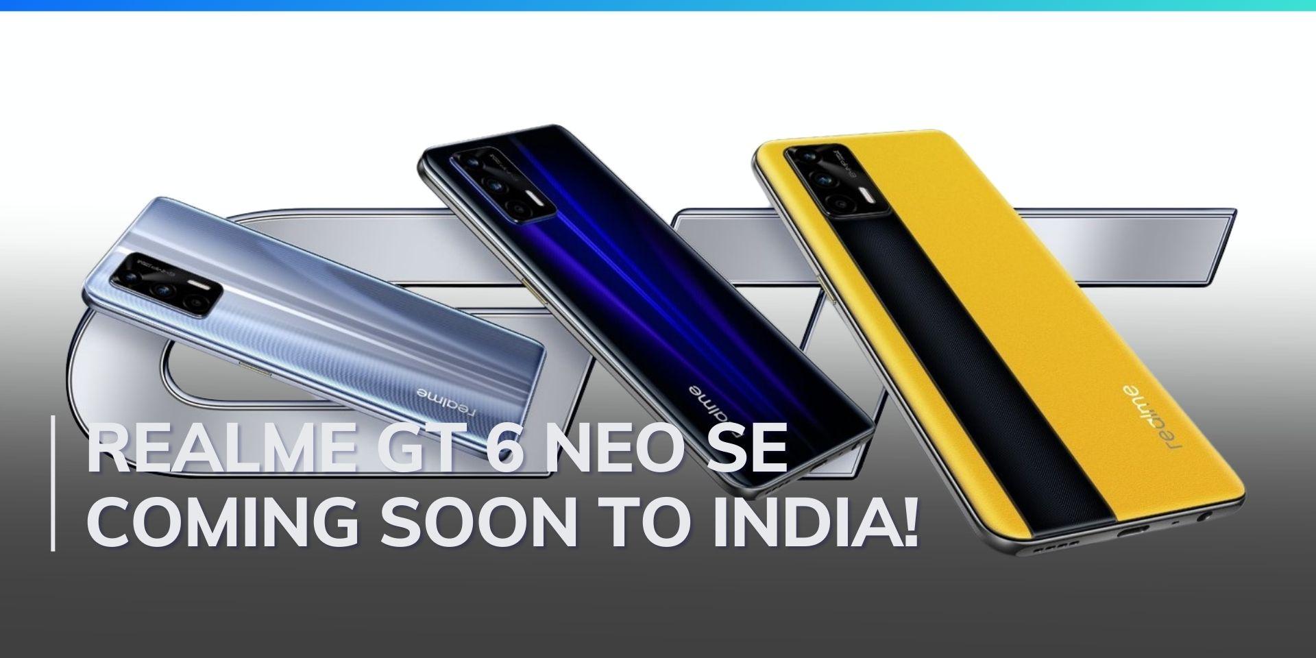 Realme GT Neo 6 SE launching soon in India after China! Boasts Snapdragon 7+ Gen 3 and 6000-nit ...