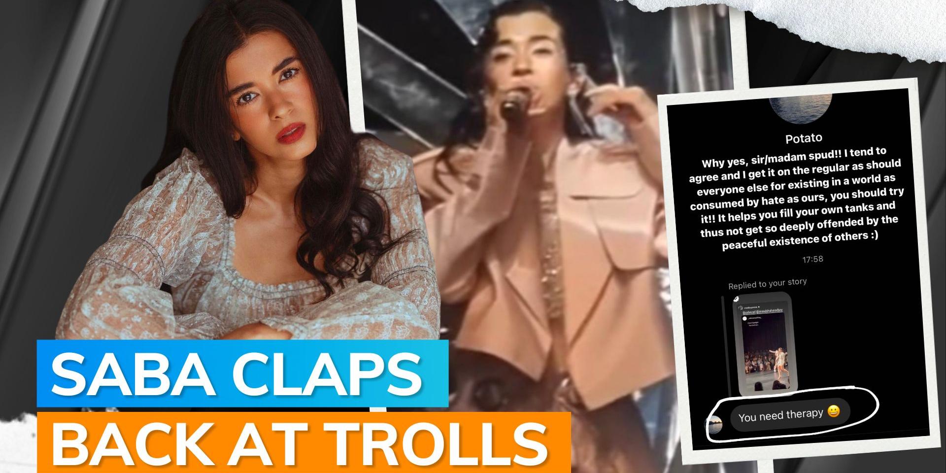 Saba Azad reacts to nasty comments on her dance videos from Lakme ...