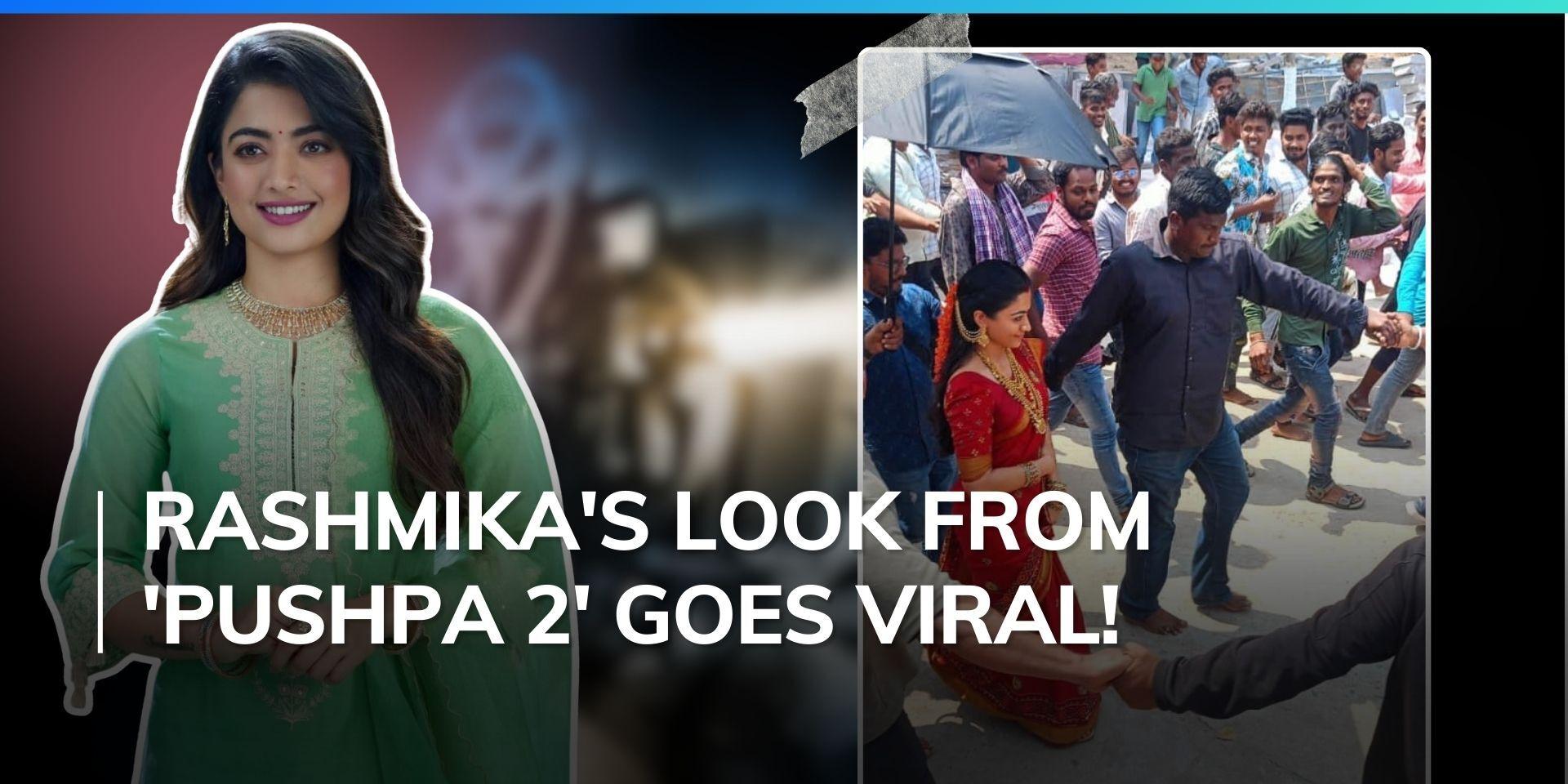 ‘Pushpa 2’: Rashmika Mandanna looks mesmerising as Srivalli, first look goes viral | Editorji