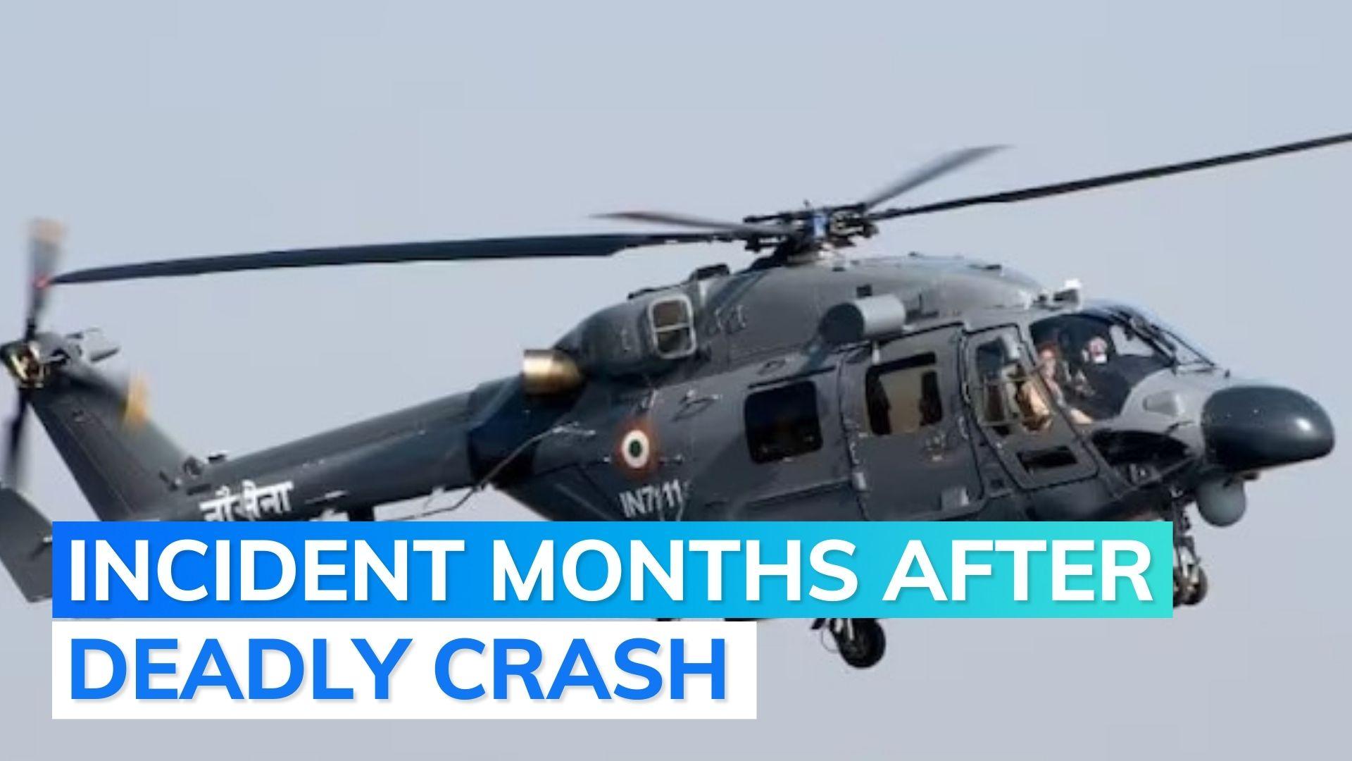 Indian Navy chopper makes emergency landing off Mumbai‘s coast; probe ...