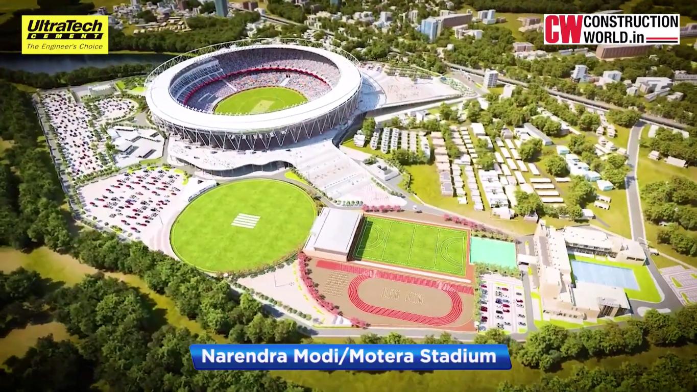 CW Projects: Narendra Modi/Motera Stadium | World's Largest Cricket ...
