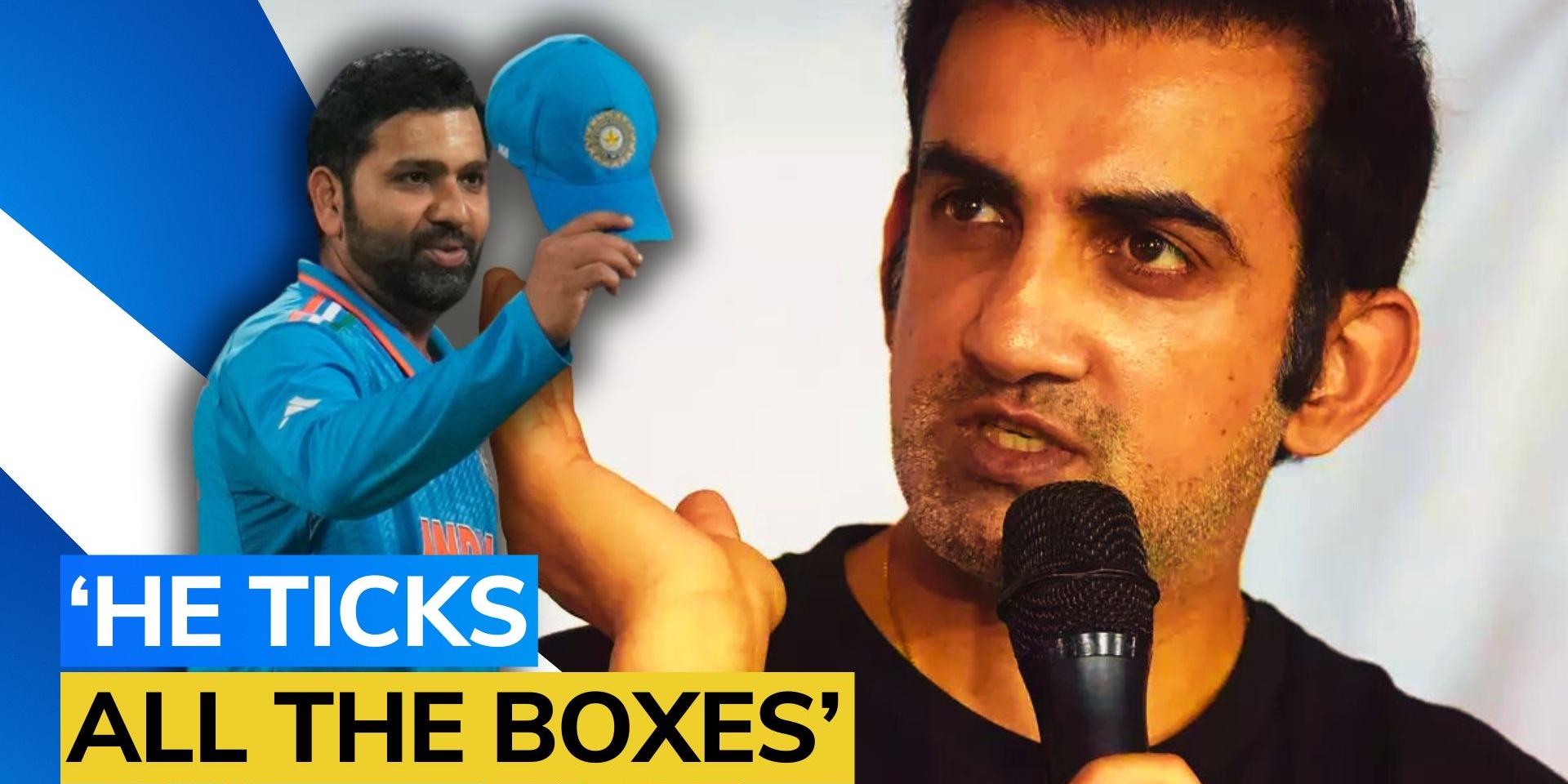 Gambhir lauds Rohit Sharma‘s captaincy, says a good leader gives security to players | Cricket ...