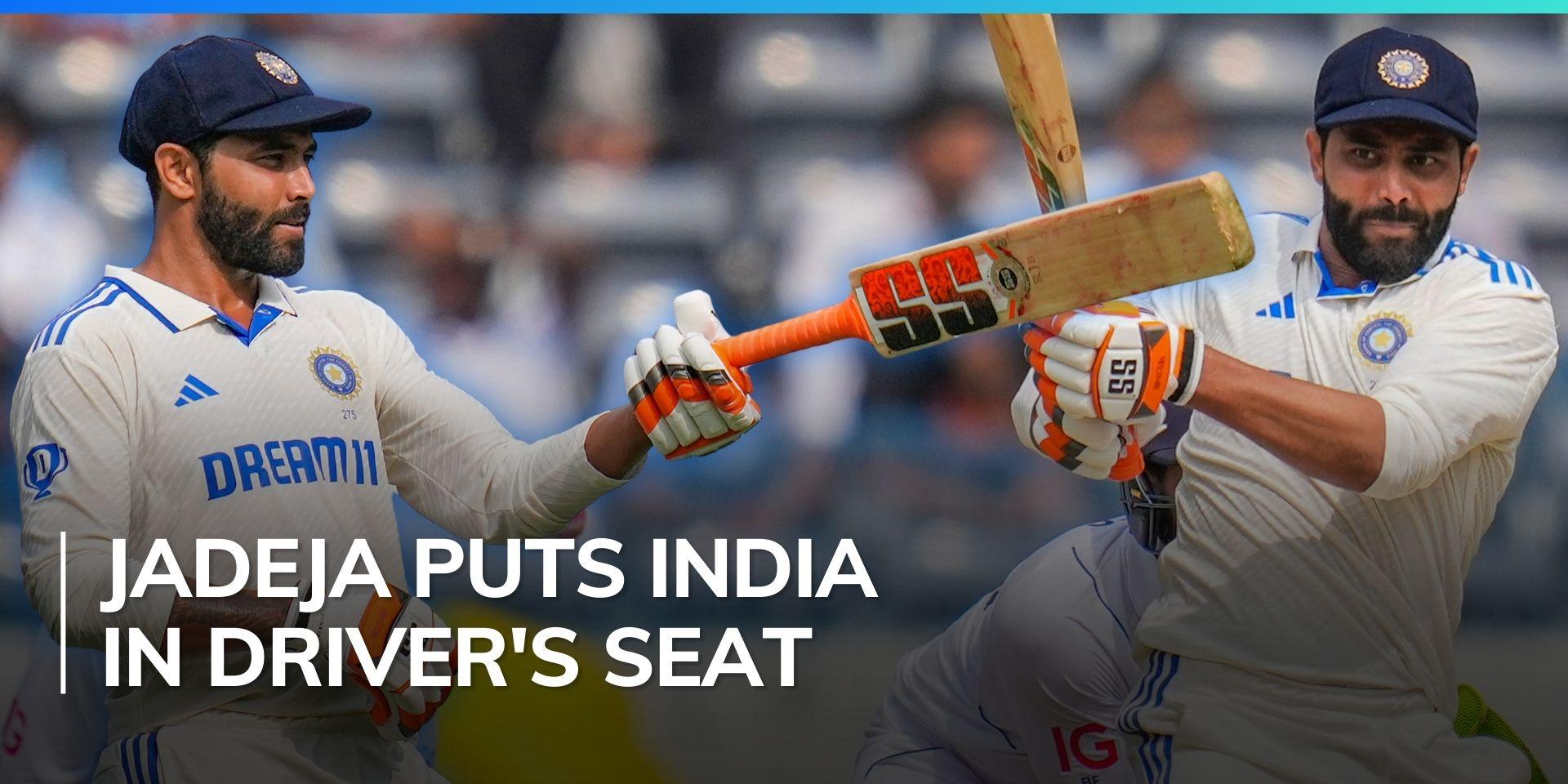 India vs England: Ravindra Jadeja leads charge as hosts pile more ...