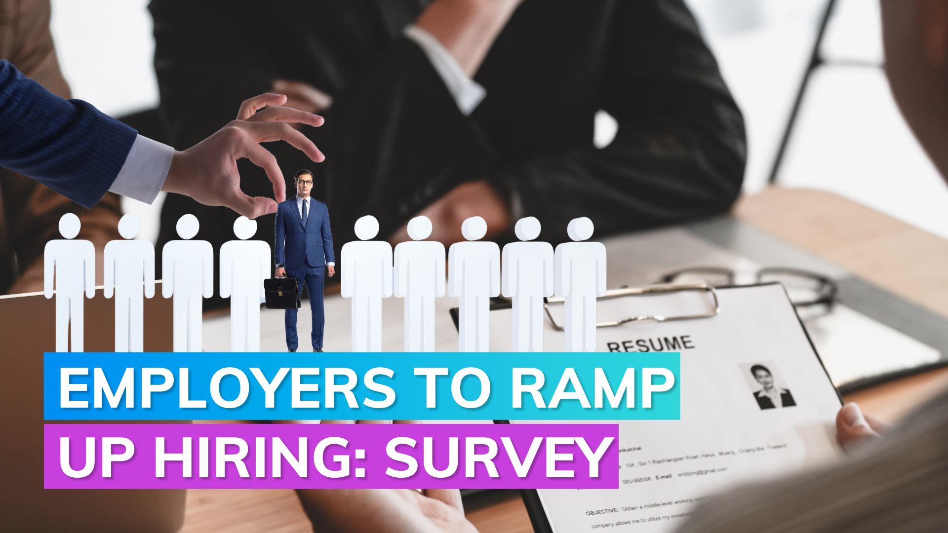 Good news for job seekers! 79% of employers intend to ramp up hiring in ...