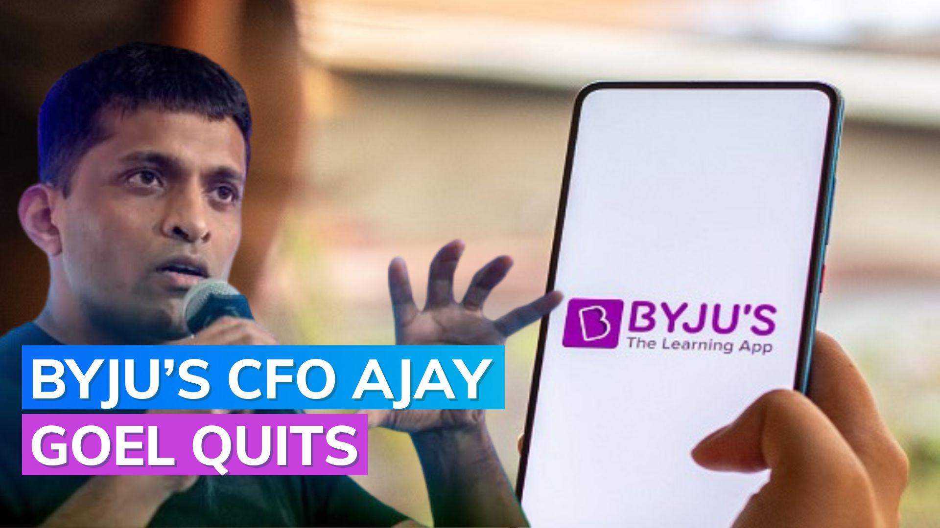 BYJU‘s CFO Ajay Goel quits in 6 months, rejoins Vedanta; Nitin Golani gets additional charge of ...