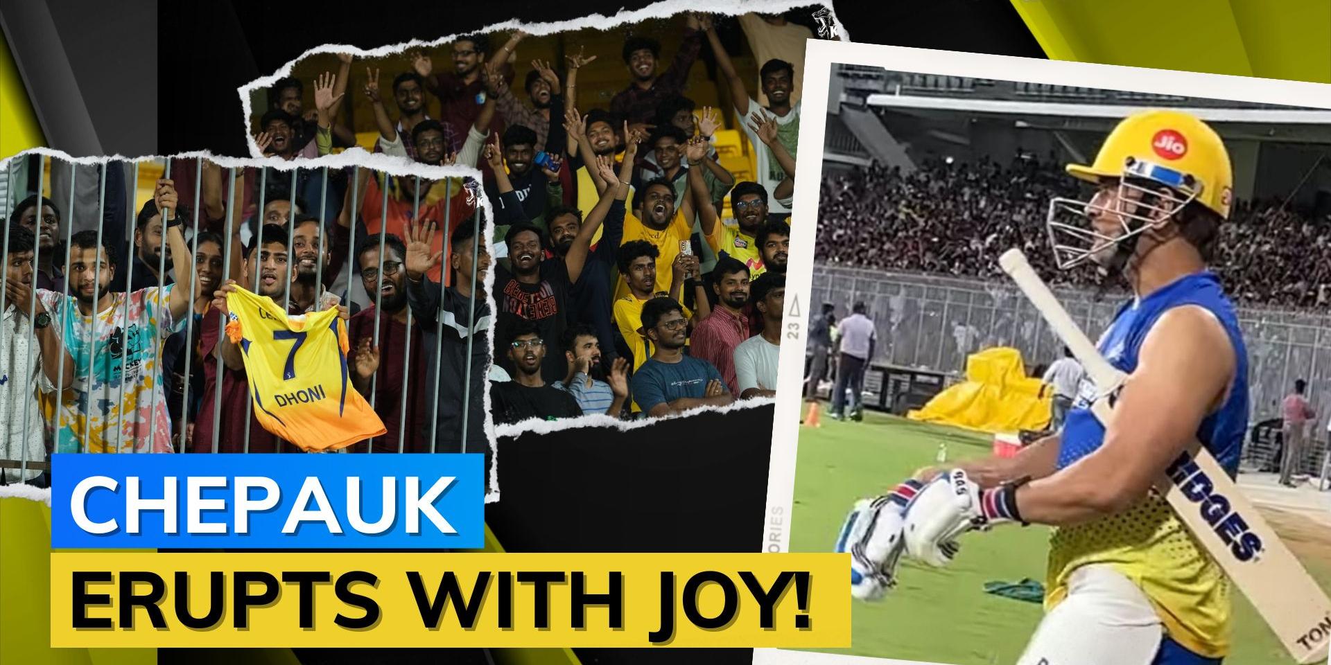 Watch! MS Dhoni & Ravindra Jadeja get a roaring welcome in Chennai ...