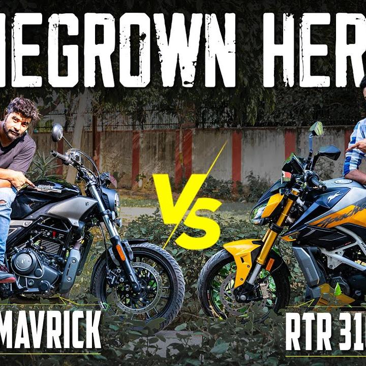 TVS Apache RTR 310 vs Hero Mavrick 440 comparison | Which is India‘s ...