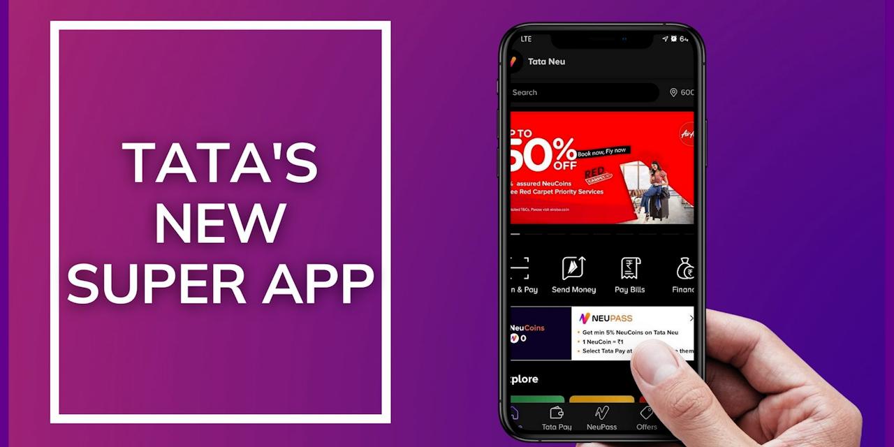 Meet Tata Neu: Tata Group‘s super app to be launched on April 7 | Editorji