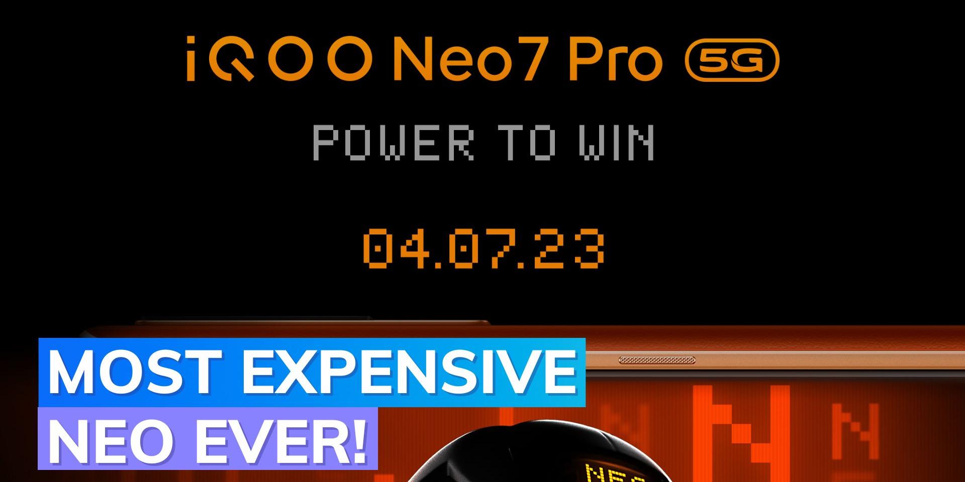 Confirmed! iQOO Neo 7 Pro launching in India on July 4th: Here is what ...