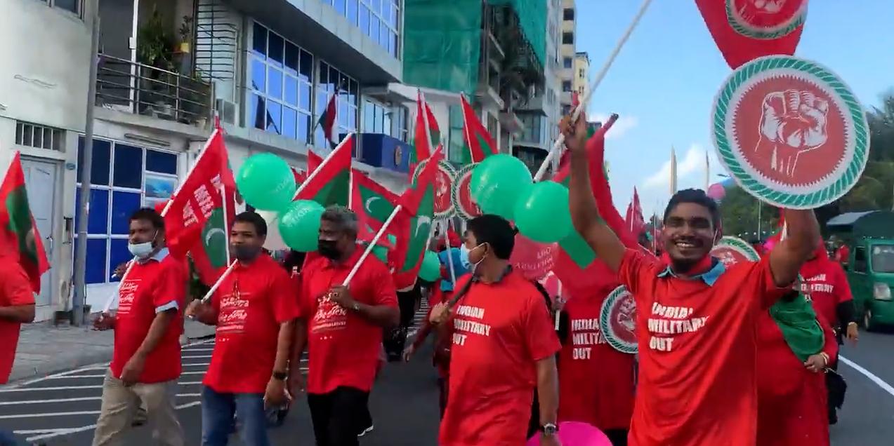 Anti-India protests in Maldives make way for new law to curb unrest ...