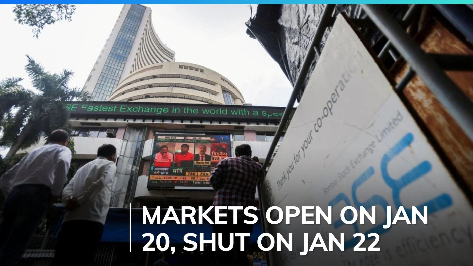 Stock market to remain open on Saturday; will be closed on Monday along ...