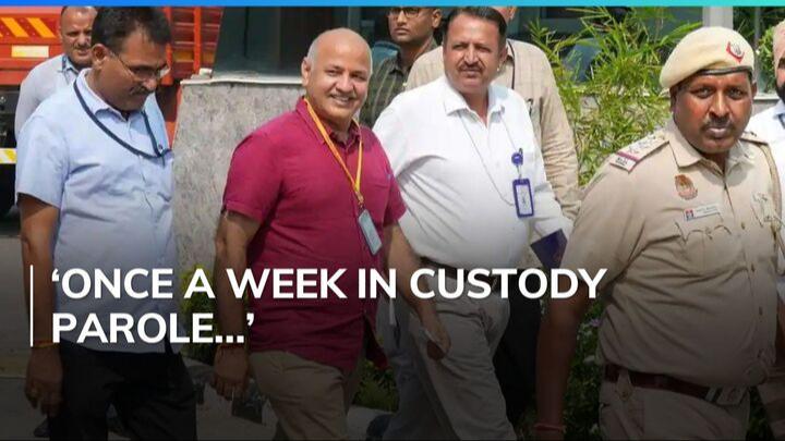 AAP’s Manish Sisodia to meet ailing wife once a week under custody ...