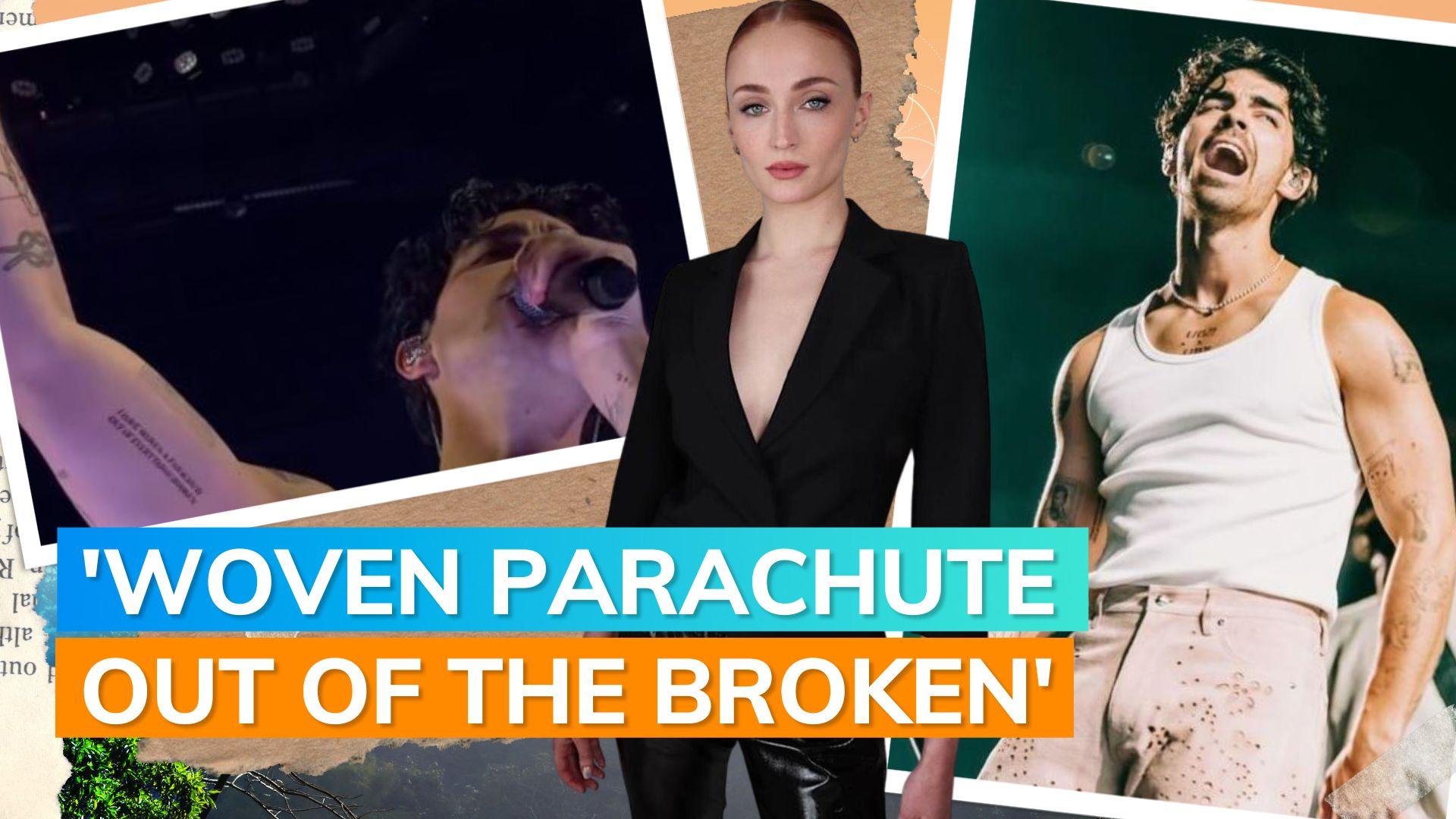 Joe Jonas debuts cryptic tattoo following his split with Sophie Turner ...