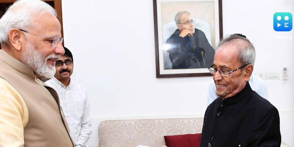 PM Modi Pays Tribute To Pranab Mukherjee On His Birth Anniversary ...