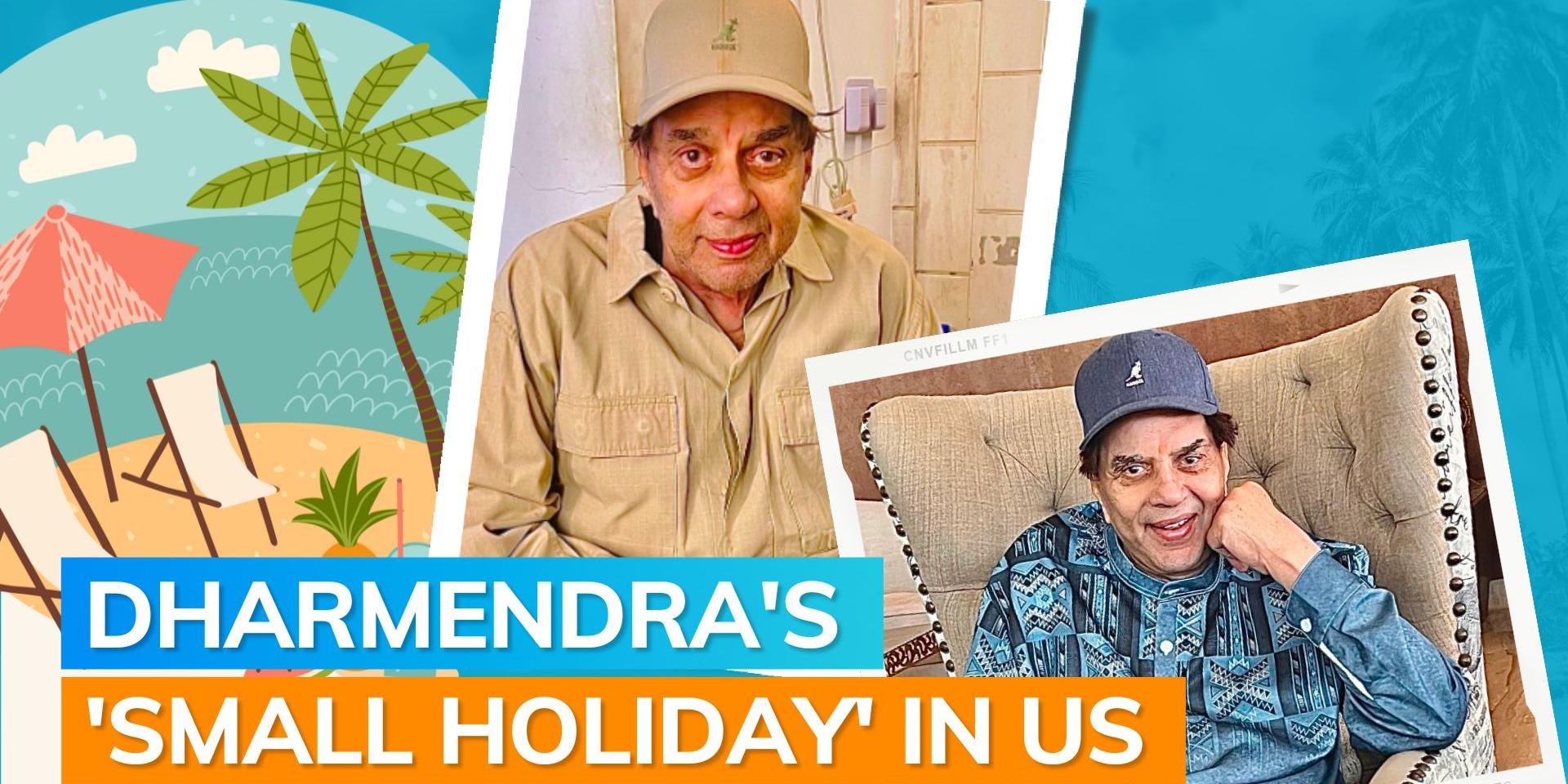 Dharmendra says he‘ll be back soon amid health treatment in US | watch video | Editorji