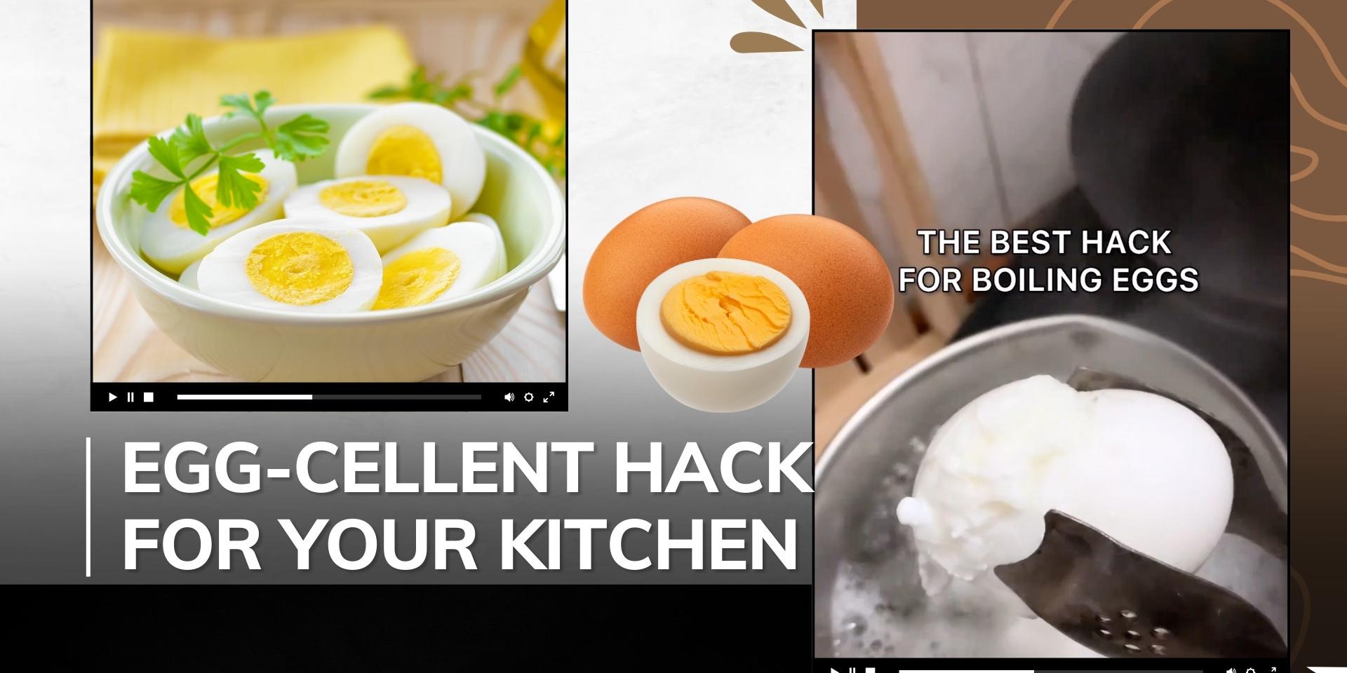 Master the art of egg boiling with this genius kitchen hack; here‘s how ...