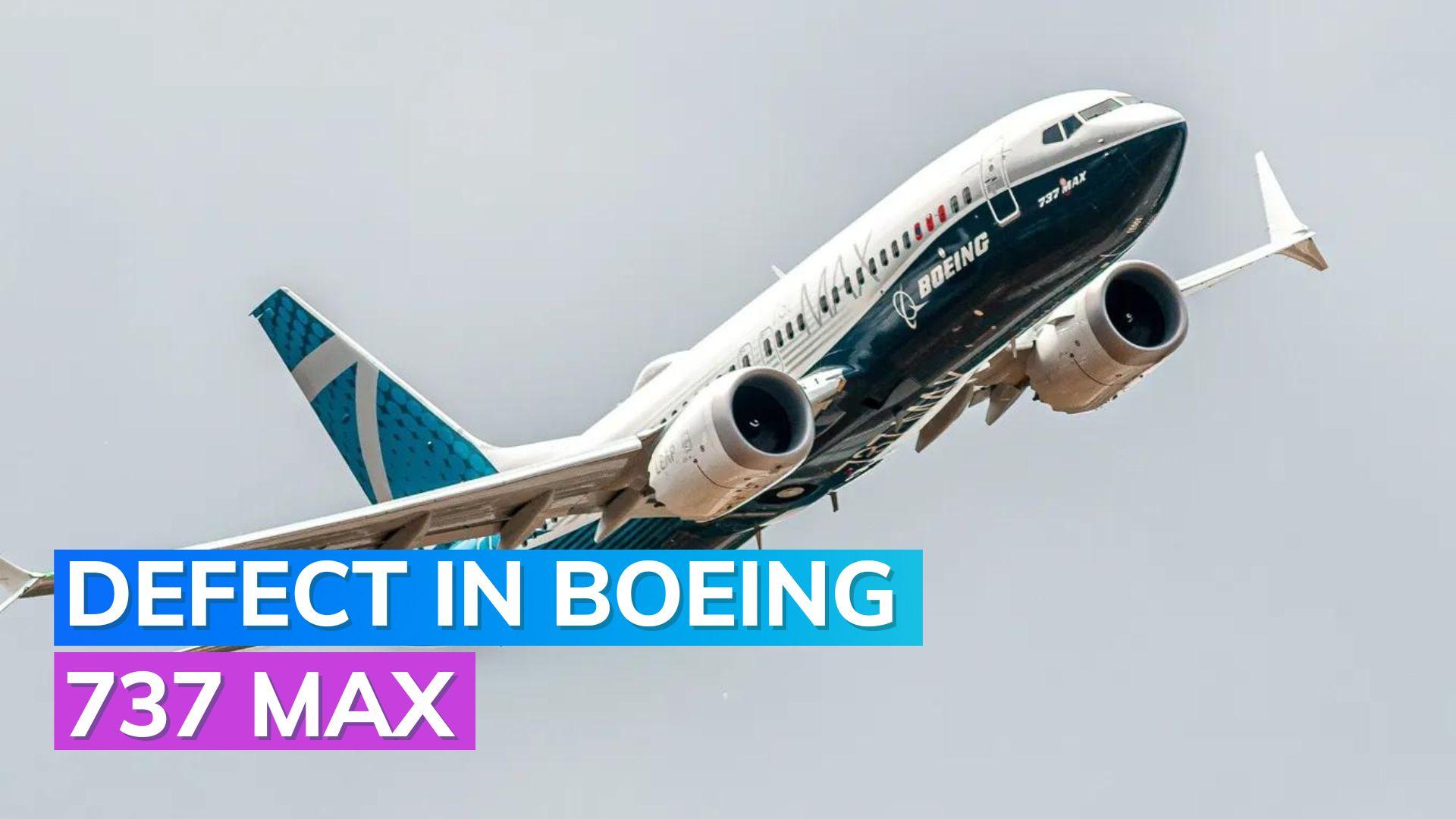 Defect in 737 Max may derail Boeing‘s delivery plans | Editorji