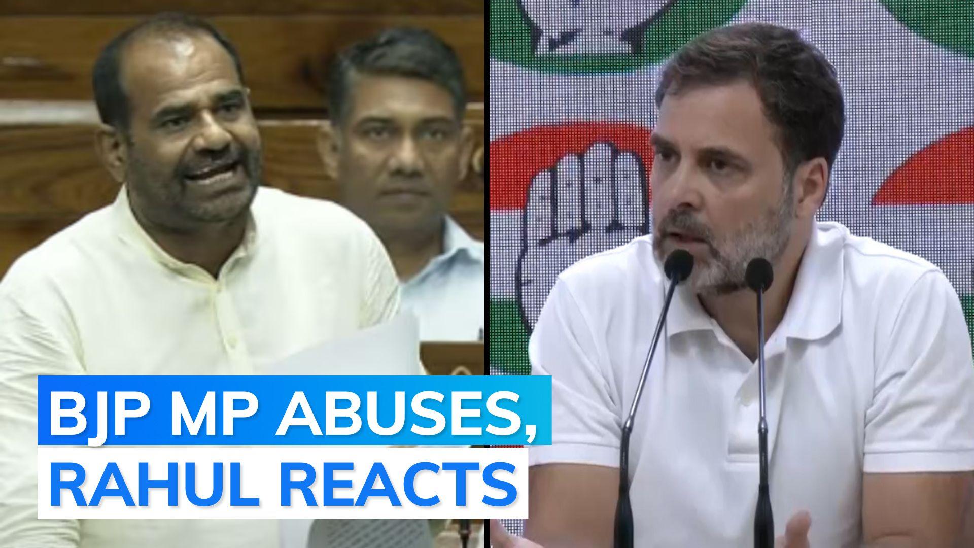 ‘No comments’: Rahul Gandhi on BJP‘s Ramesh Bidhuri ’abusing‘ in Lok ...