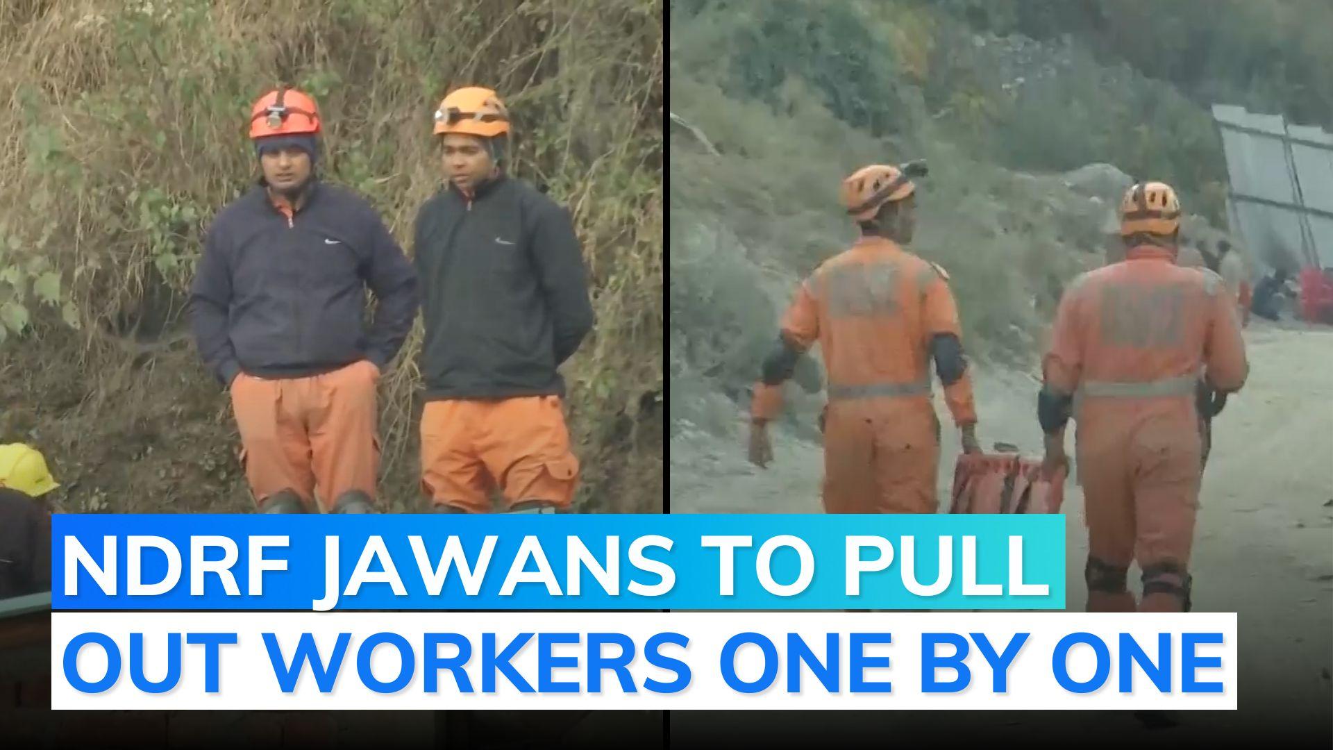 Uttarkashi tunnel rescue: NDRF team ready, conduct mock drill to pull out trapped workers | Editorji