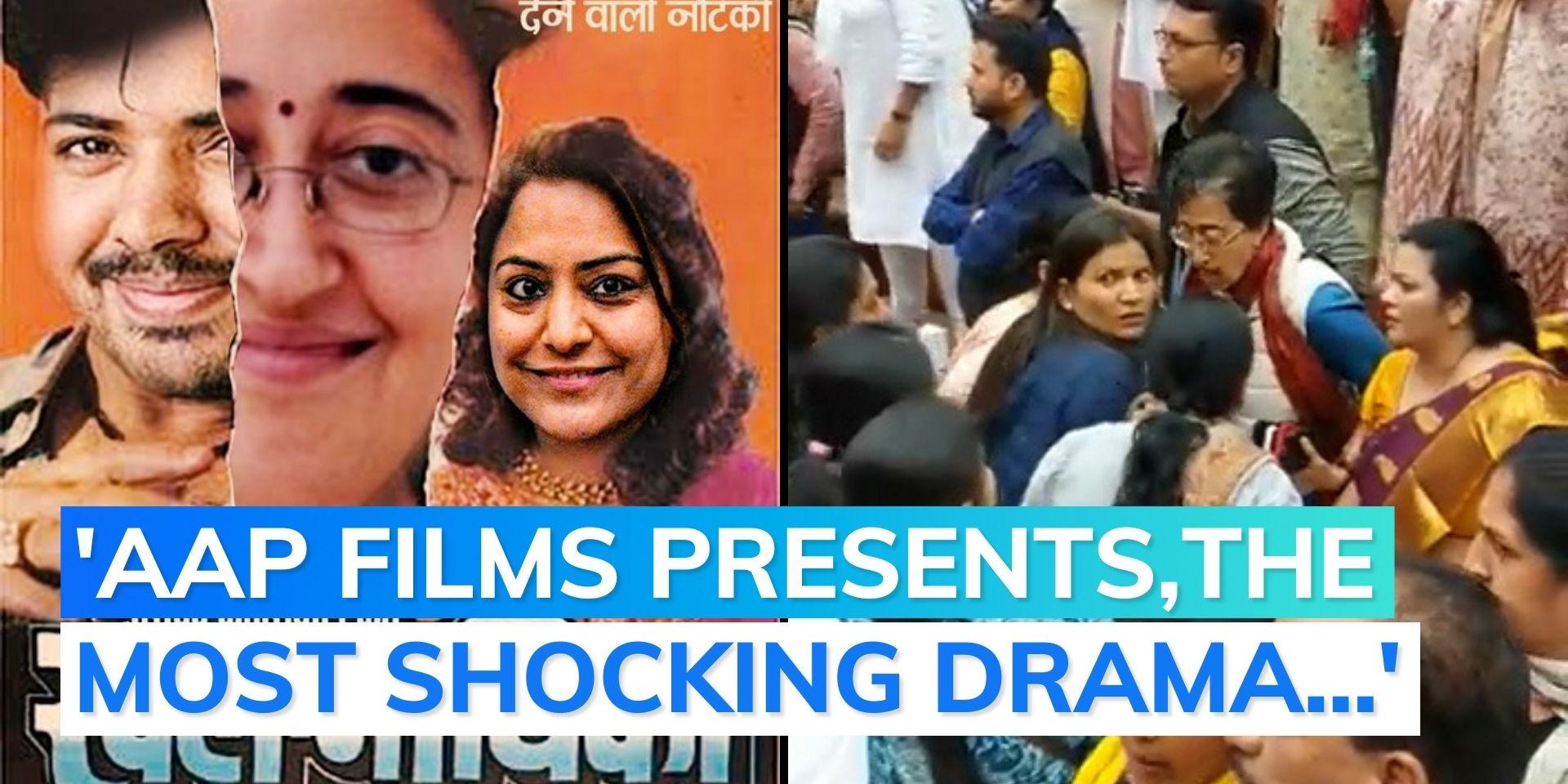 MCD violence: BJP‘s ’Khalnayika‘ jibe at AAP’s Atishi after councillors ...