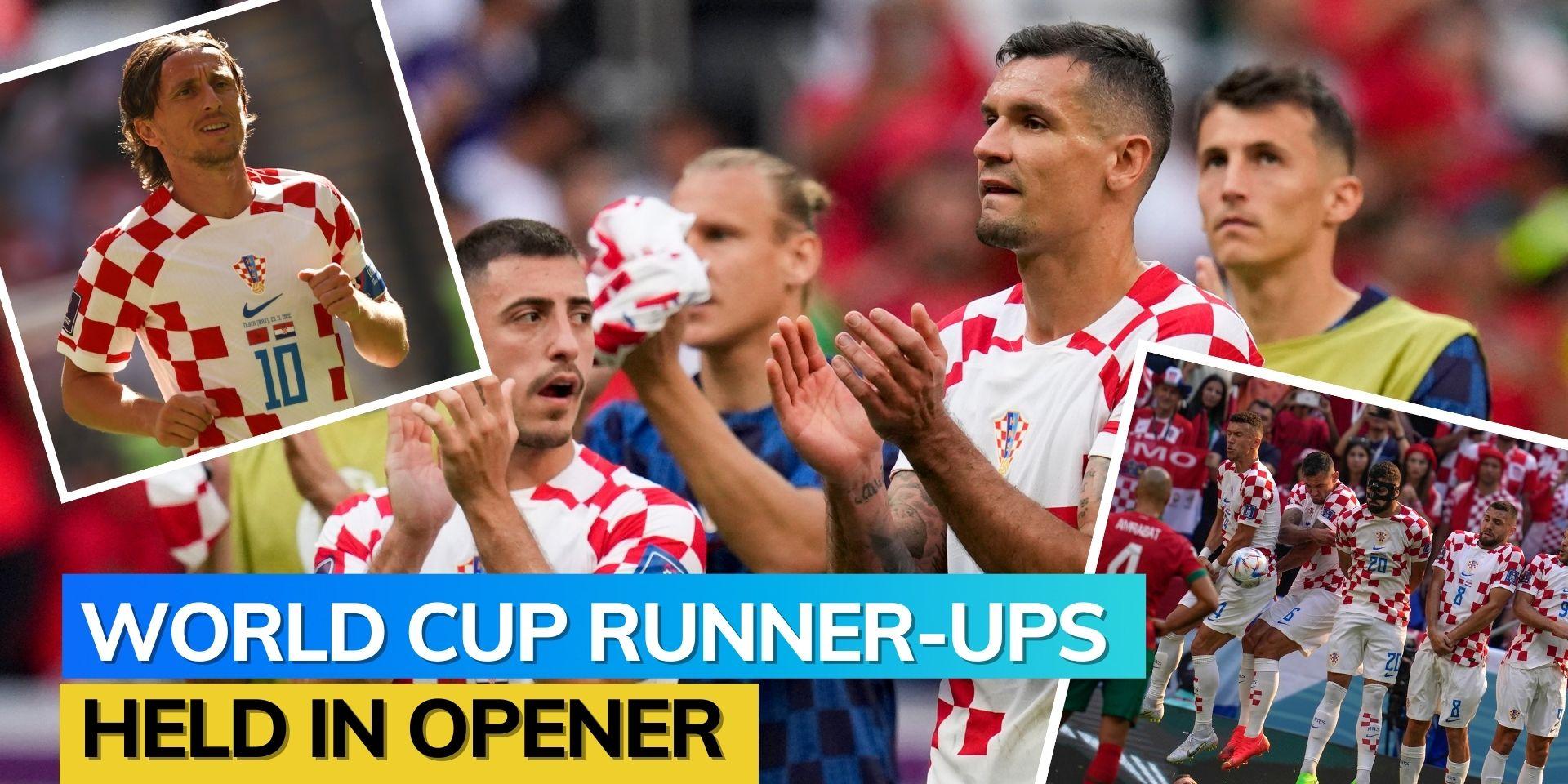 FIFA World Cup 2022 MAR vs CRO: Spirited Morocco hold Croatia in Group ...