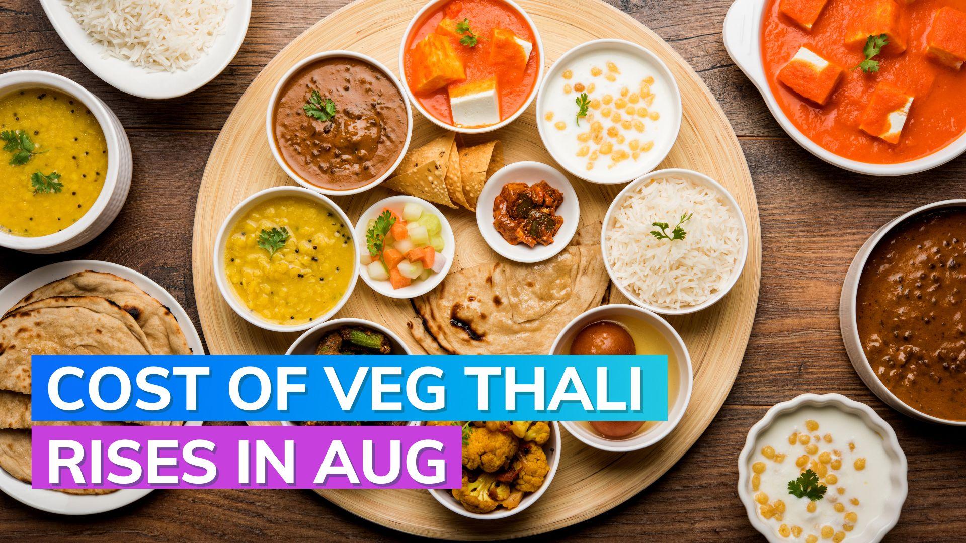 High tomato prices drive cost of vegetarian thali 24% higher in August ...