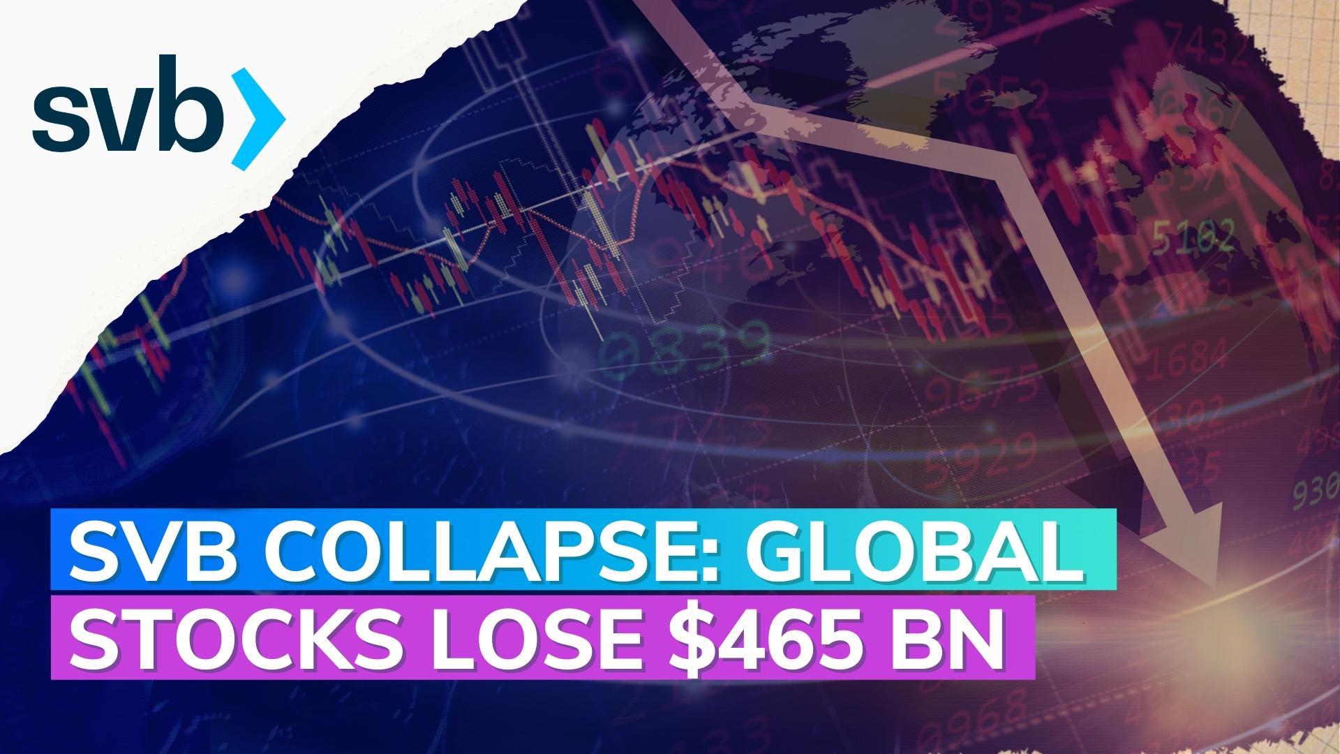 SVB Collpase aftermath: Financial stocks tumble, lose $465 billion ...