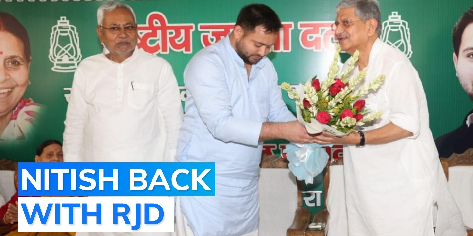 Nitish Kumar resigns as Bihar Chief Minister, meet RJD‘s Tejashwi Yadav | Editorji