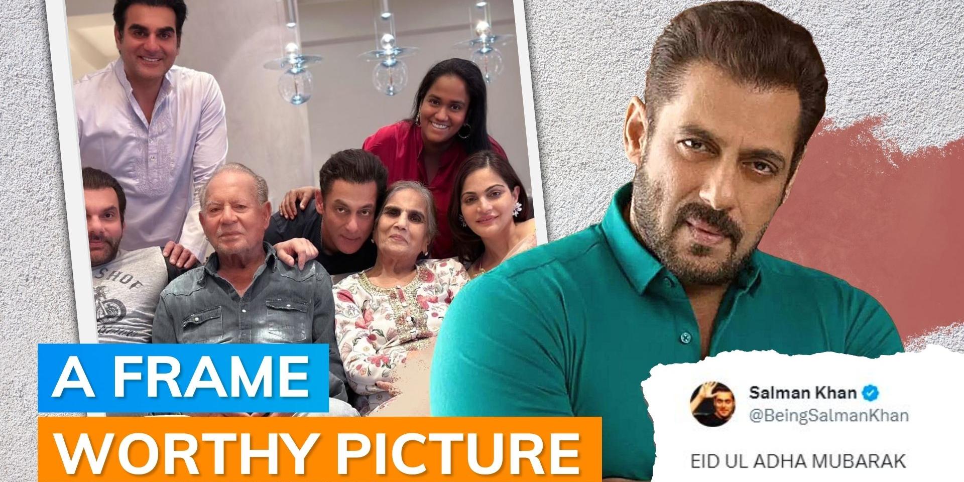 Eid-Al-Adah 2023: Salman Khan shares beautiful picture with family ...