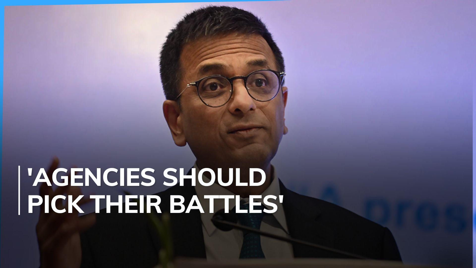 ‘Stretched too thin’: CJI Chandrachud cautions probe agencies, says ...