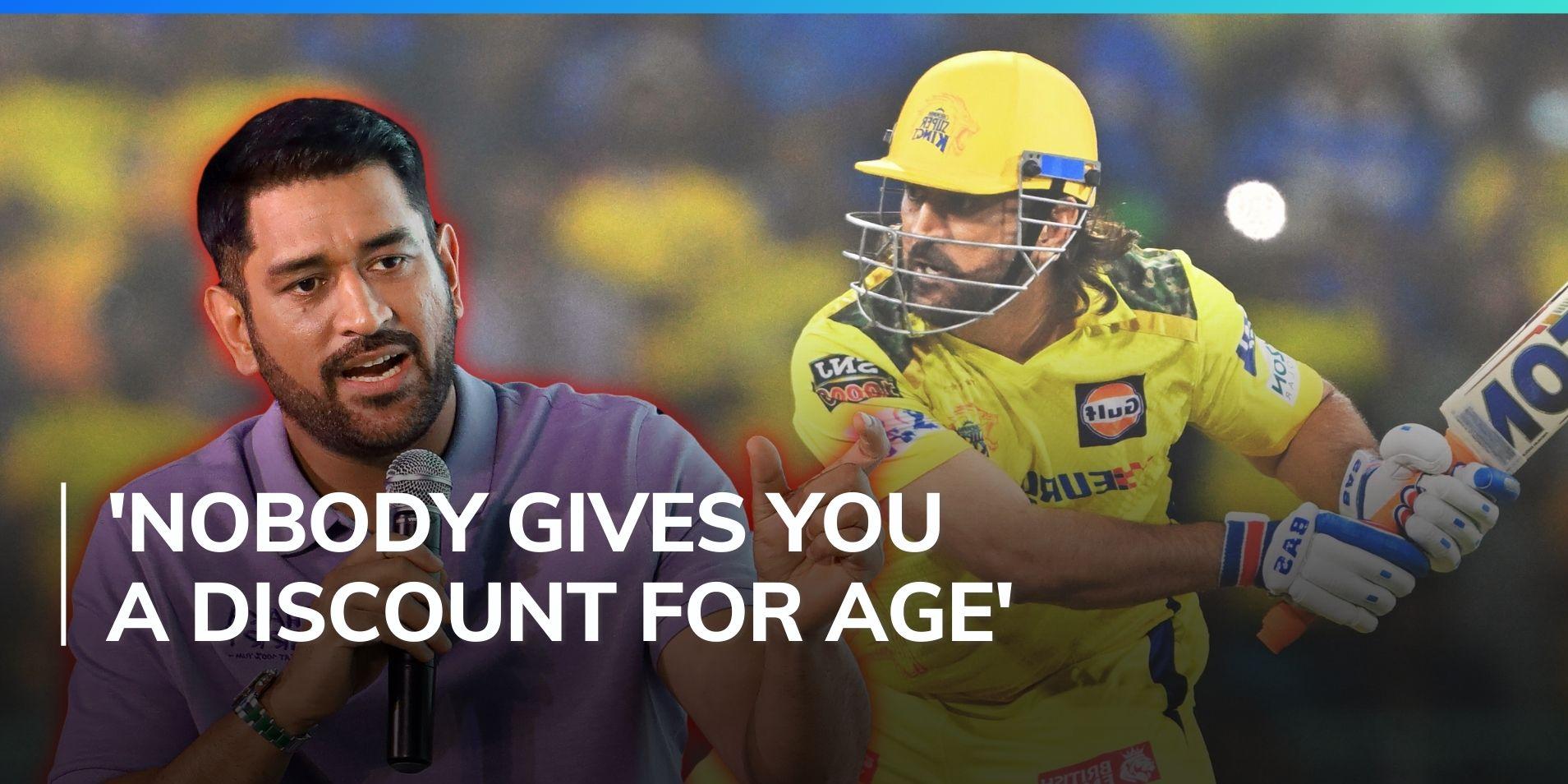 MS Dhoni opens up on competing with youngsters while playing IPL at 42 ...