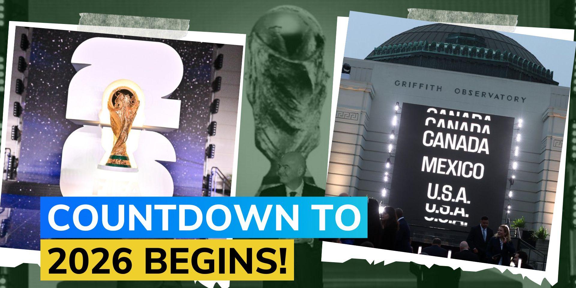 2026 FIFA World Cup: Tournament logo unveiled in Los Angeles | Editorji