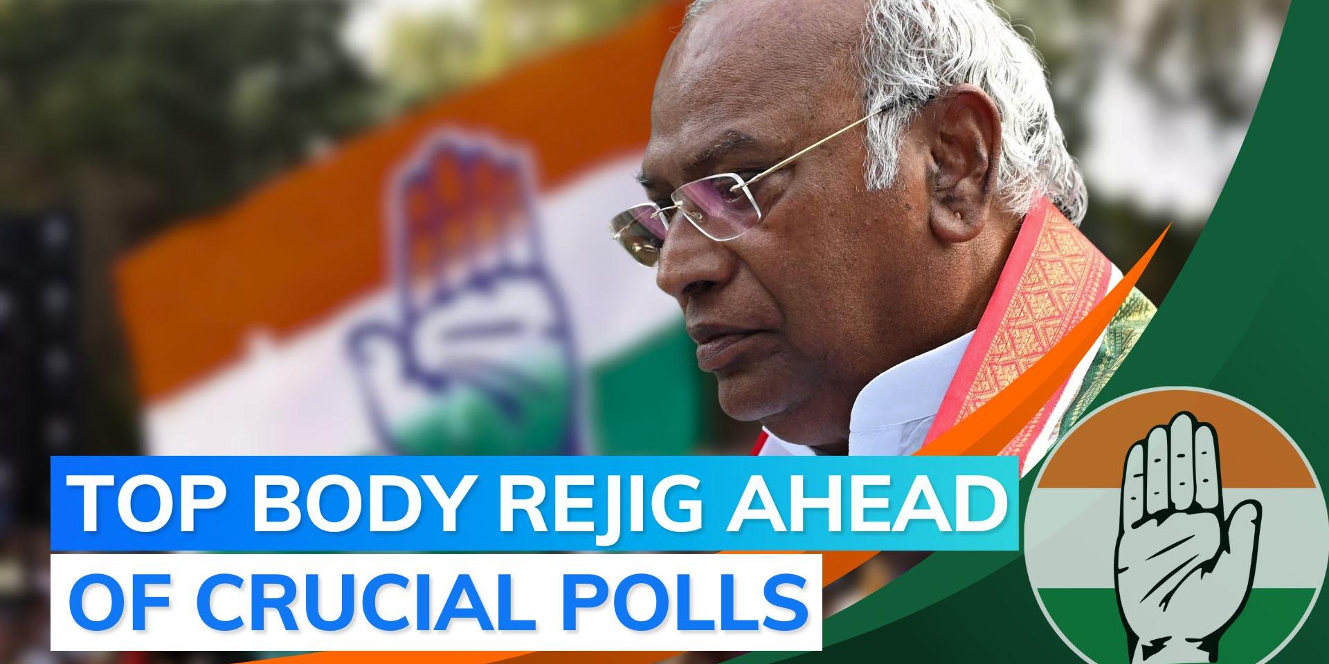 Mallikarjun Kharge reconstitutes CWC; Sachin Pilot included in fresh ...