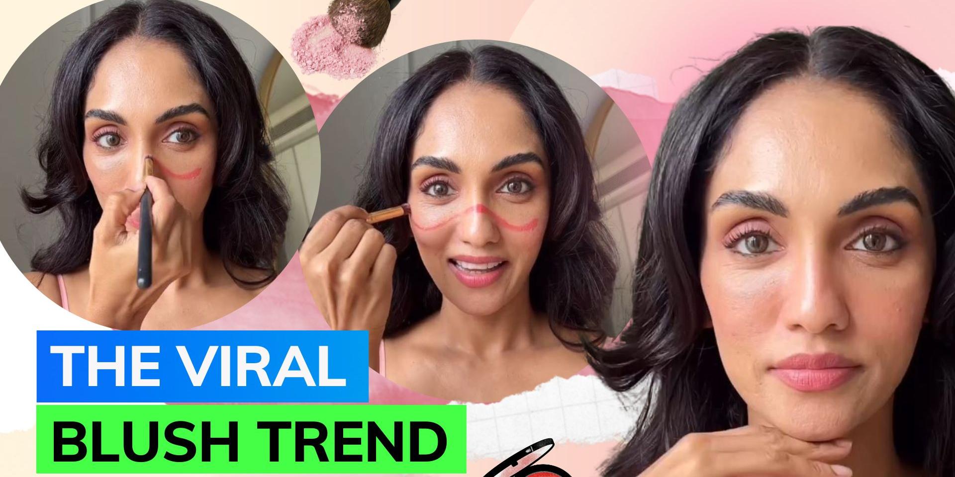 The ‘W’ blush hack is trending on TikTok; know what it is and how to do ...