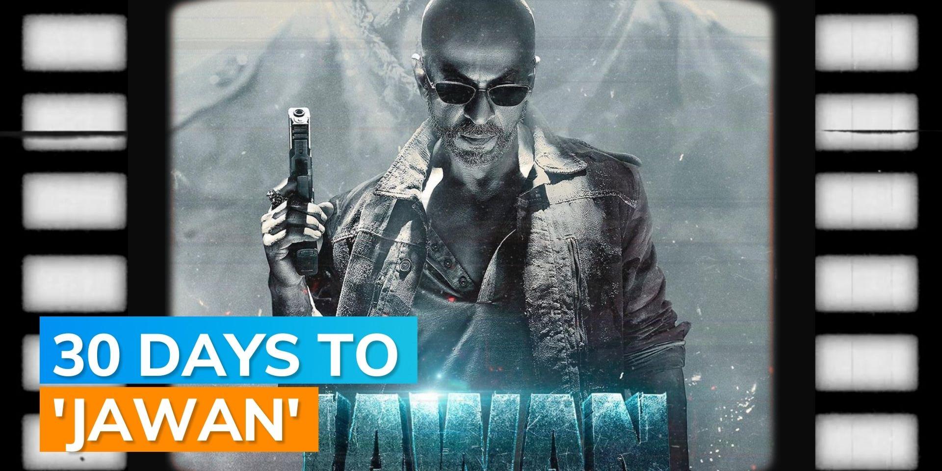 ‘Jawan’: Shah Rukh Khan shares new poster flaunting bald look as ...