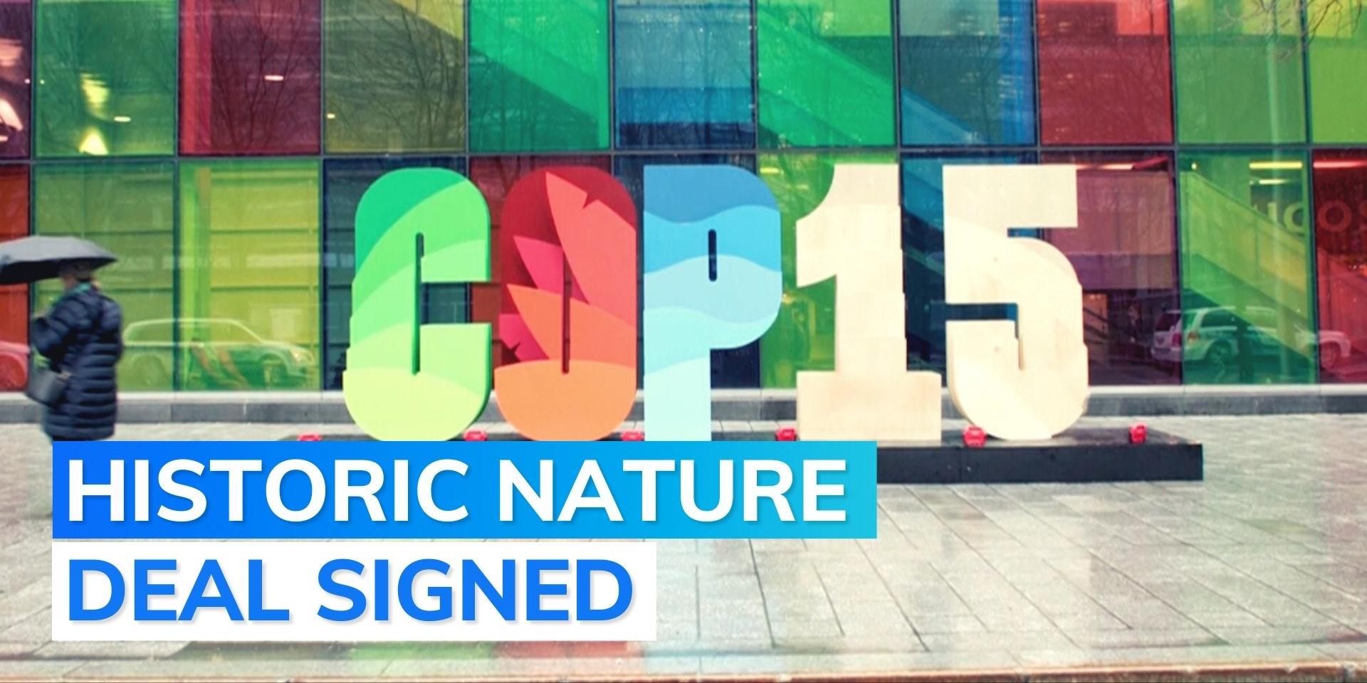 COP 15: Countries agree to achieve ‘30 by 30’ goal | Editorji